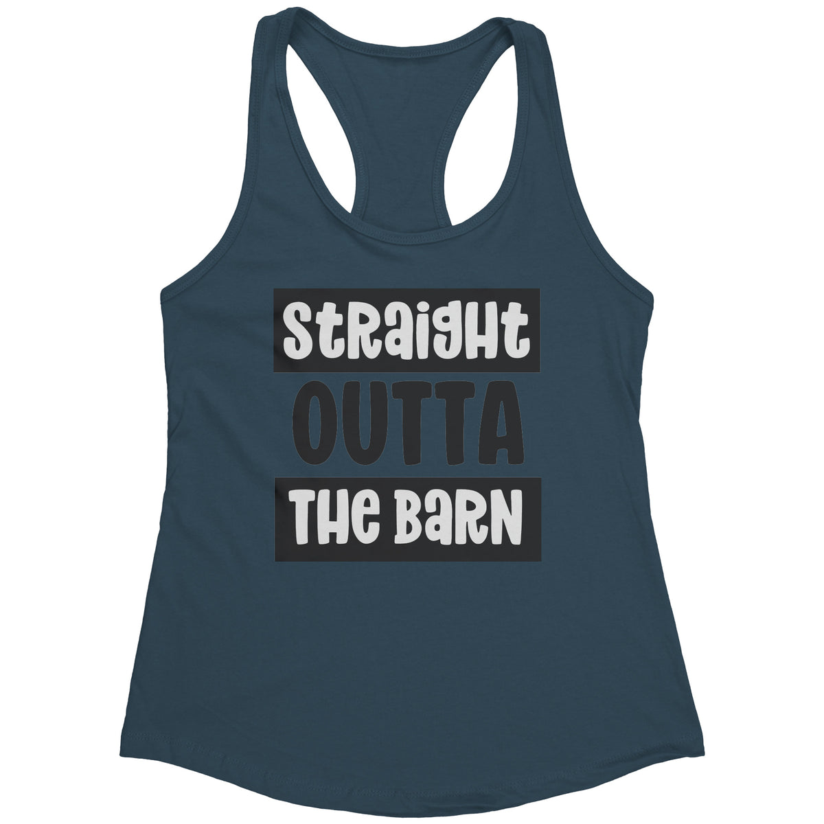 Straight Outta The Barn Tank| Barn Bum